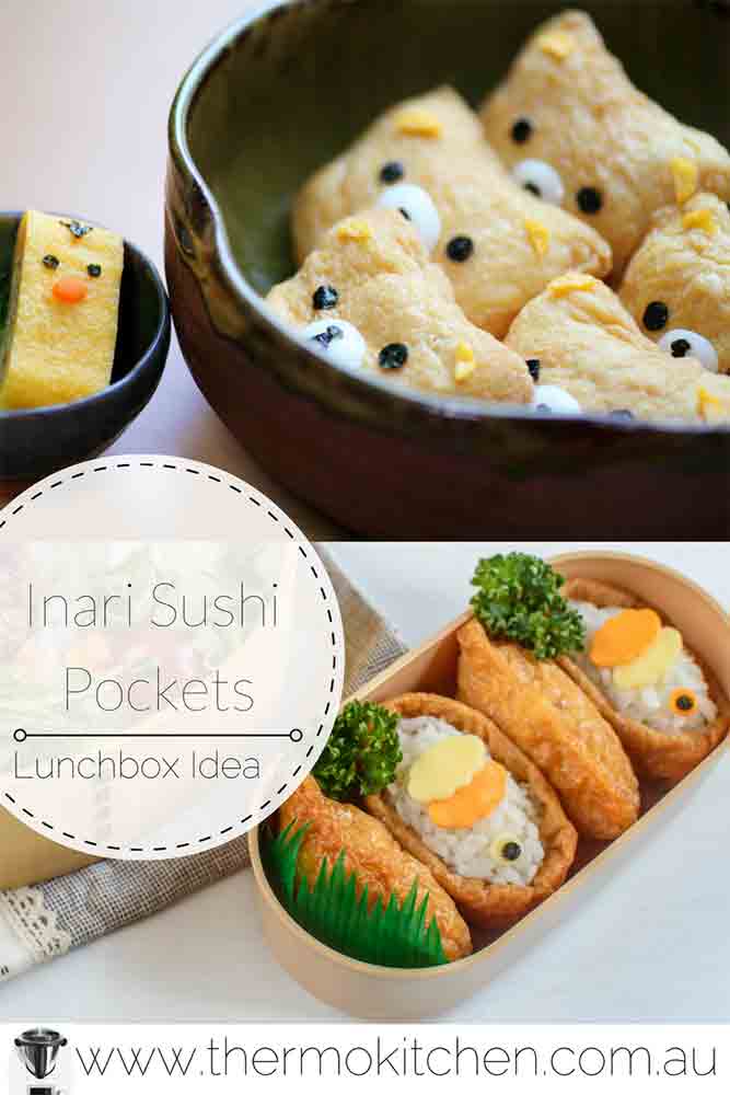 Inari Sushi Pockets and Cute Panda Bento - ThermoKitchen - Online TM6 ...