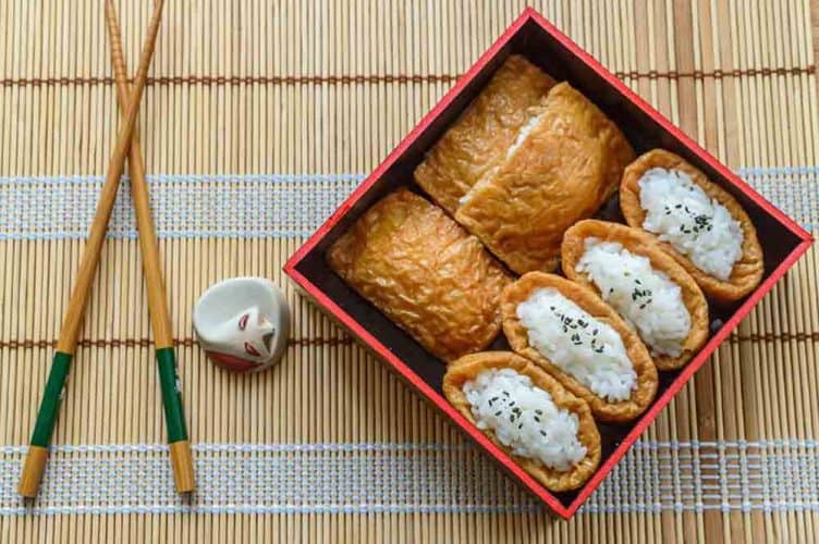 Inari Sushi Pockets Panda Bento