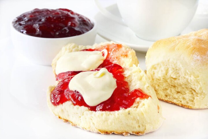 Blueberry White Chocolate Scones