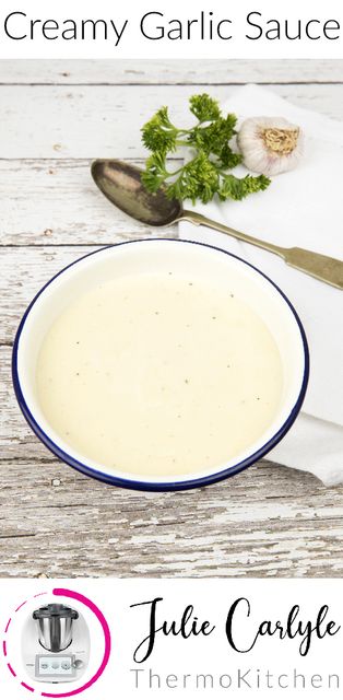 Thermomix Creamy Garlic Sauce